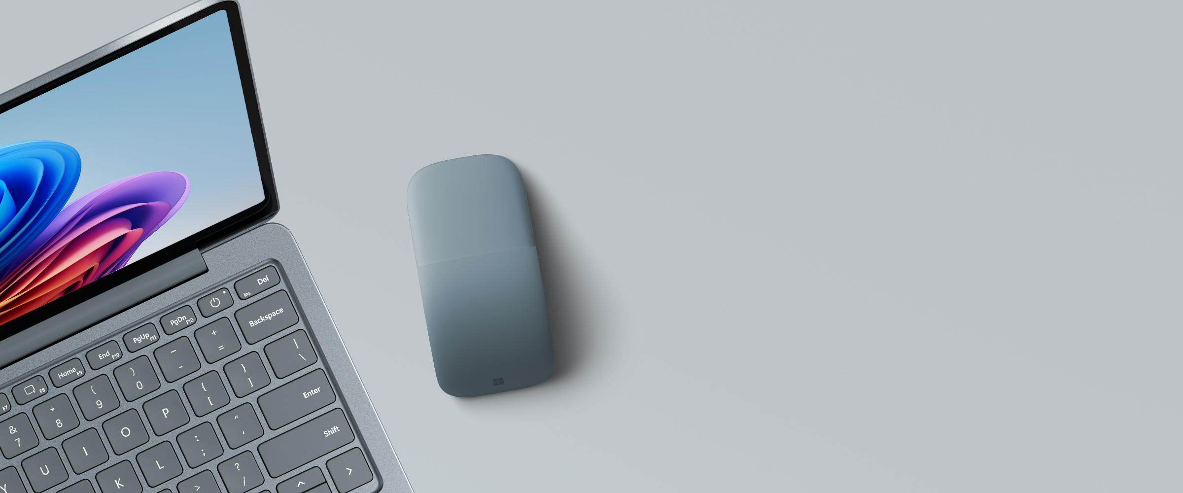 Microsoft - Surface Arc Bluetooth BlueTrack Ambidextrous Mouse - Wireless - Violet - Newegg.com